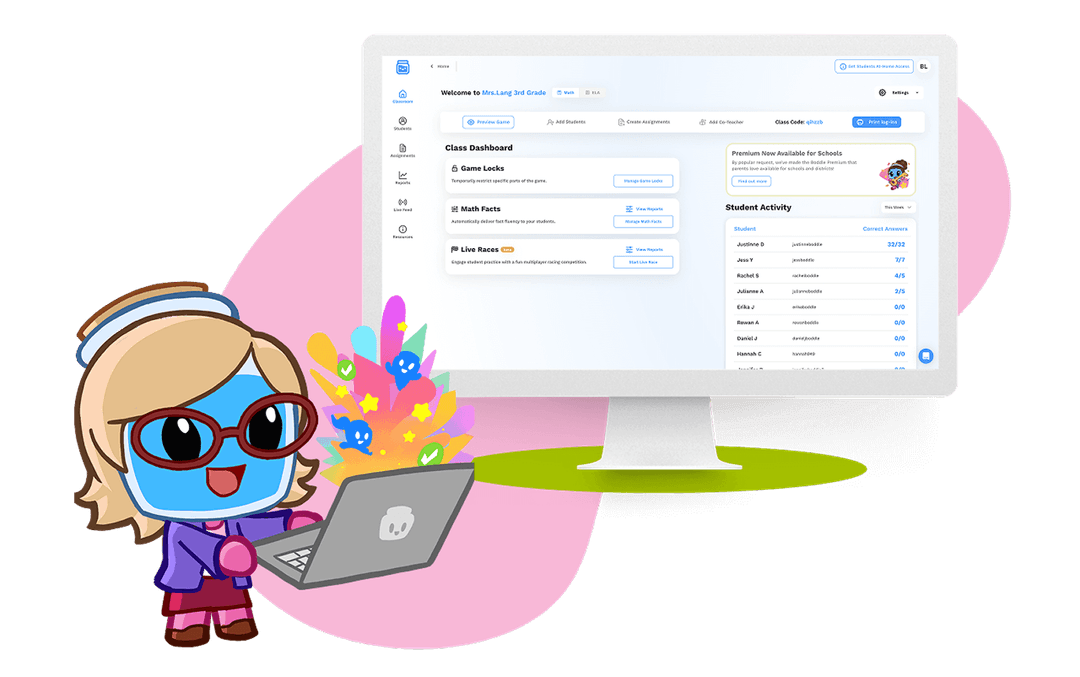 Teachers Page | Boddle Learning